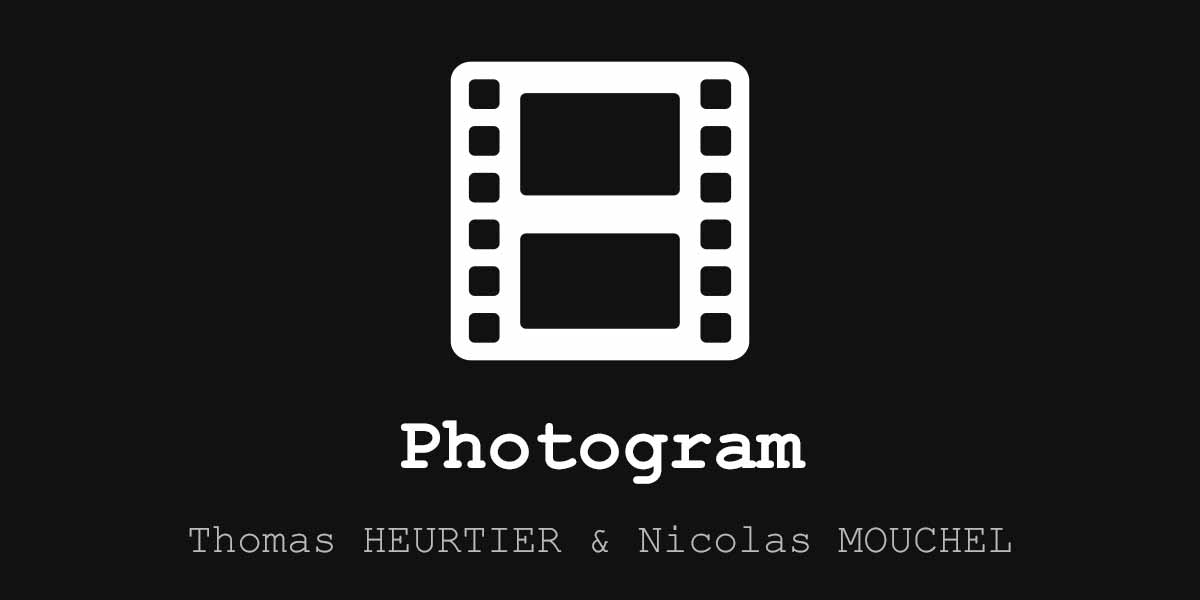 Photogram - 🎞 A tool for editor assistants 🚀